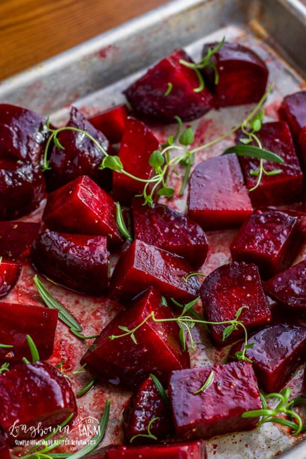 Sweet & Savory Balsamic Roasted Beets-Ready in Under an Hour ...