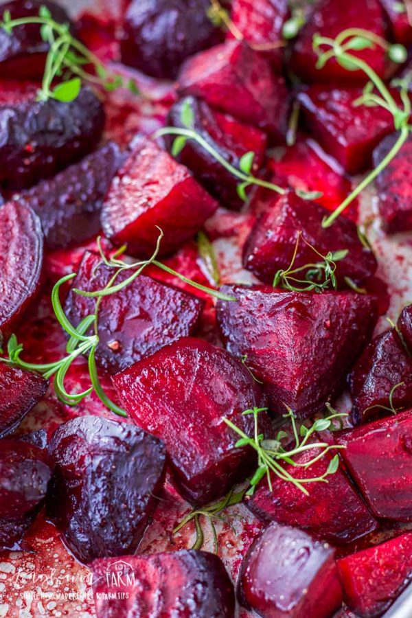 Sweet & Savory Balsamic Roasted Beets-Ready in Under an Hour ...
