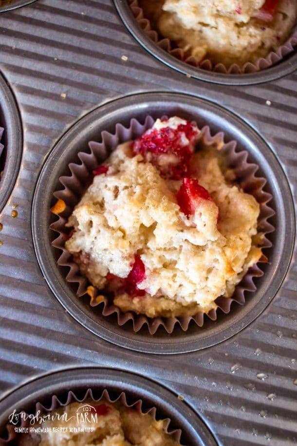 Strawberry Shortcake Muffin • Longbourn Farm