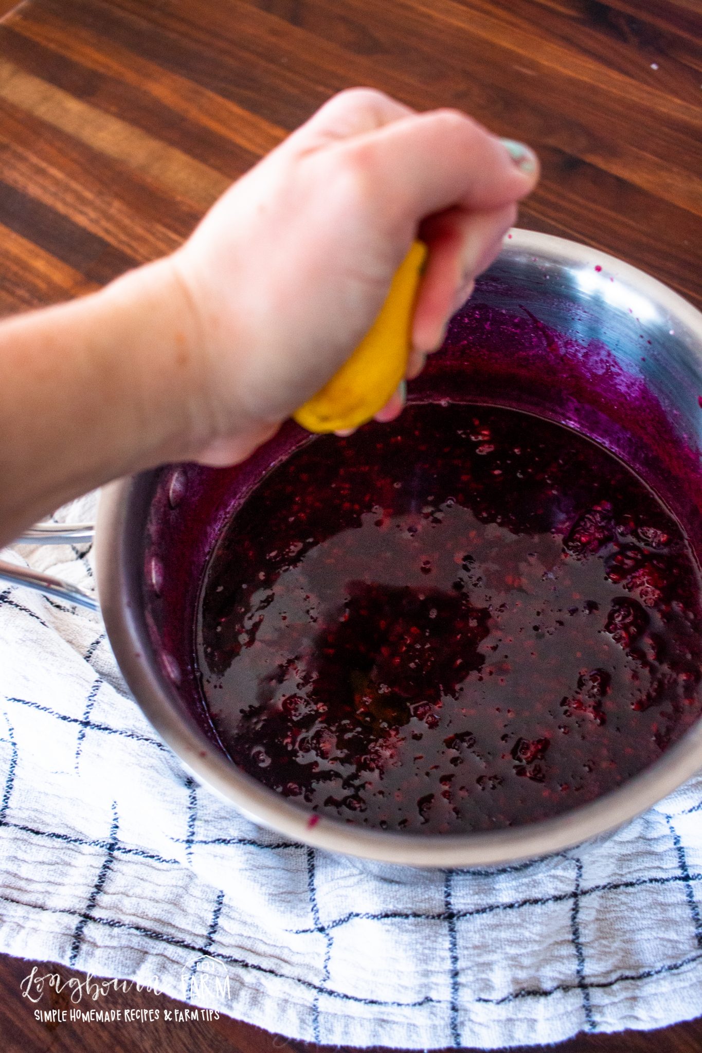 Homemade Blackberry Syrup Recipe • Longbourn Farm