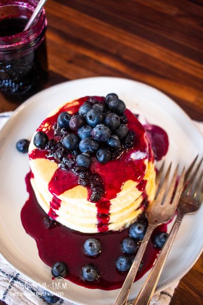 How to Make Blueberry Syrup • Longbourn Farm