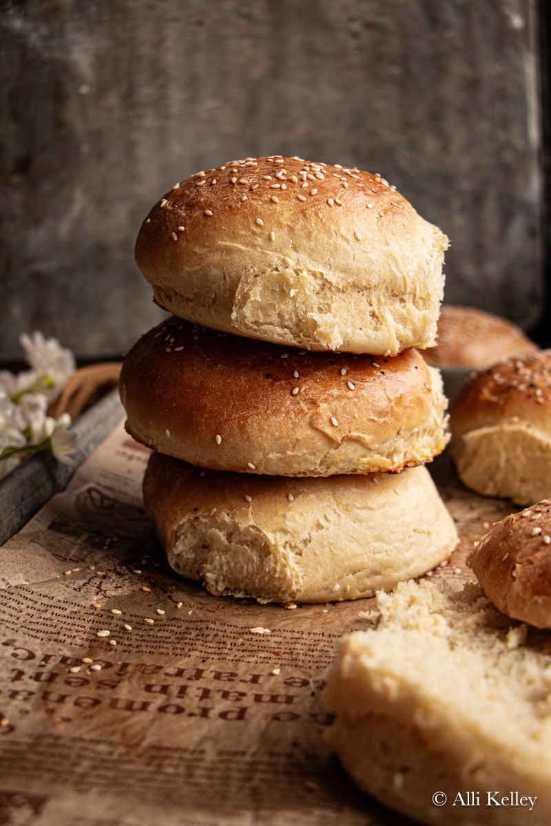 Hamburger Buns • Longbourn Farm