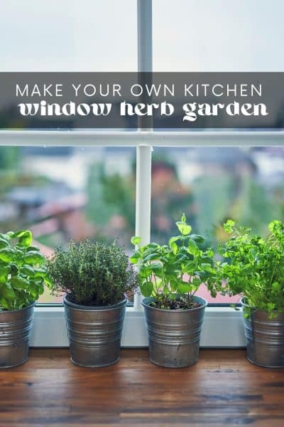 DIY Kitchen Window Herb Garden Ideas • Longbourn Farm