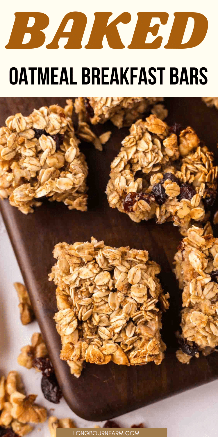 Healthy Oat Breakfast Bars Recipe {Easy Make-Ahead Breakfast ...