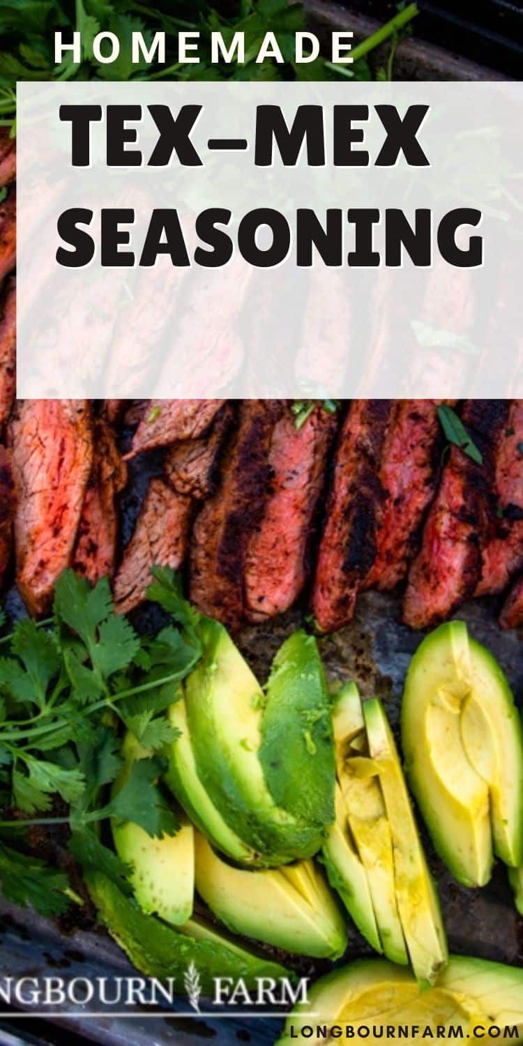 Homemade Tex-Mex Seasoning Recipe • Longbourn Farm